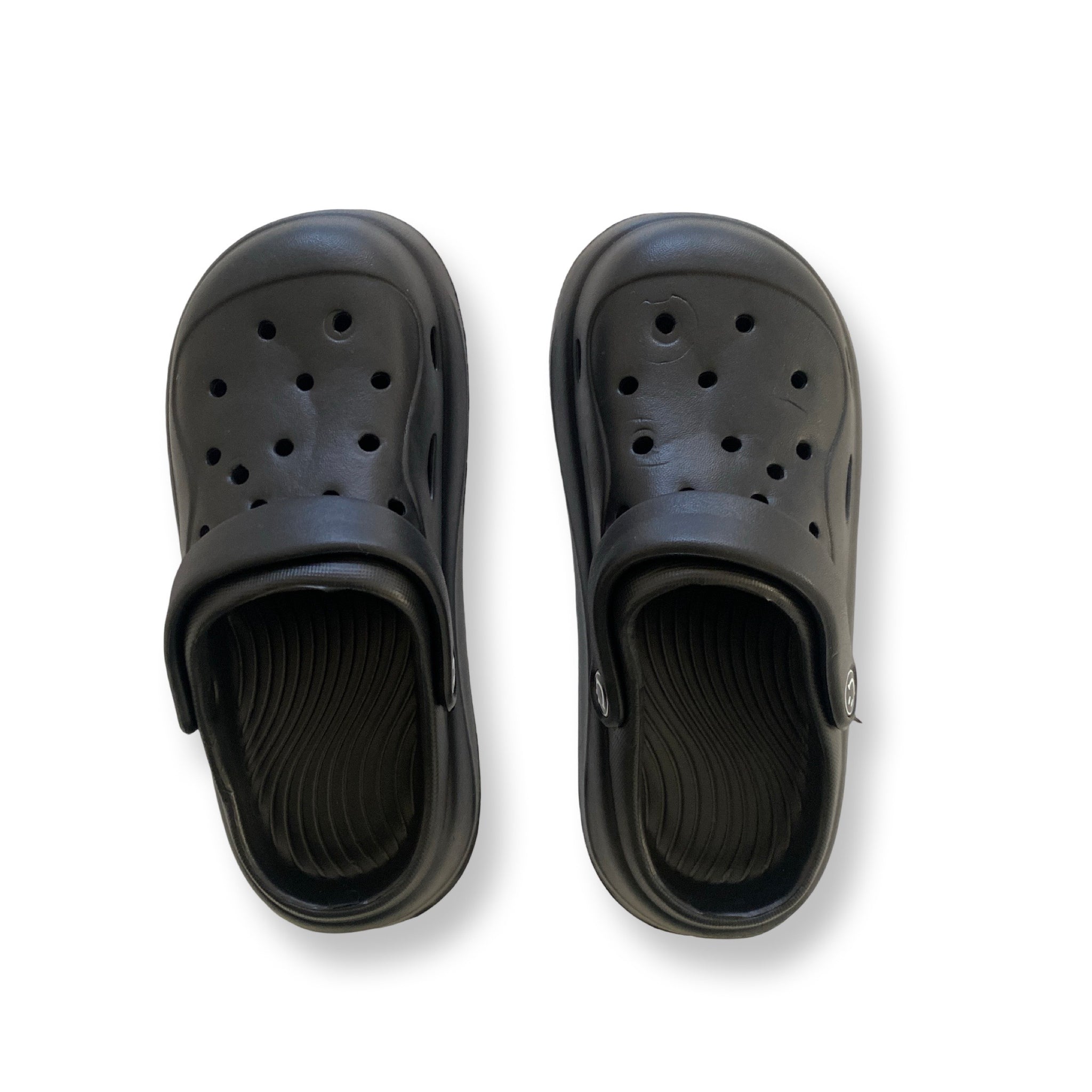 Smile Black Clog – UniformatJo